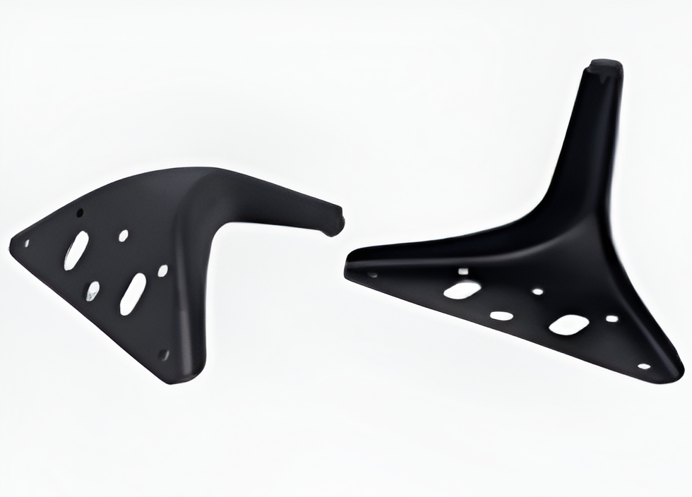 Sofa Leg 4, Black | BuidingSteps