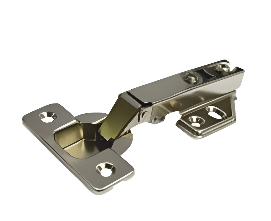 Euro Slow Motion Half Overlay with 4 hole Mounting Plate | BuidingSteps