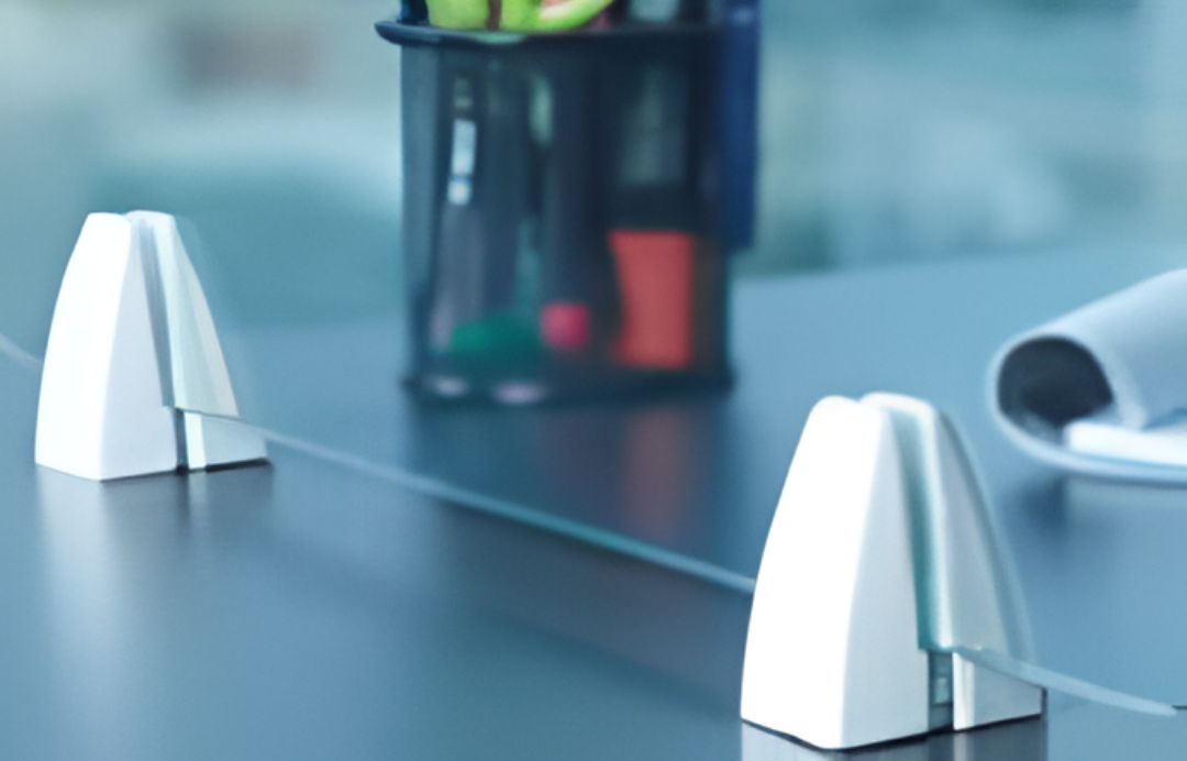 Table Partition Clamp-Slim - White/Silver/Anthracite/Black | BuidingSteps