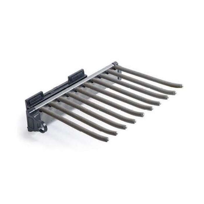 Lateral Pants Rack, 500 mm - Grey Finish | BuidingSteps