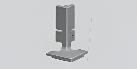 Aluminium Profile, Gola Outer Angle Profile Connector with screws ...